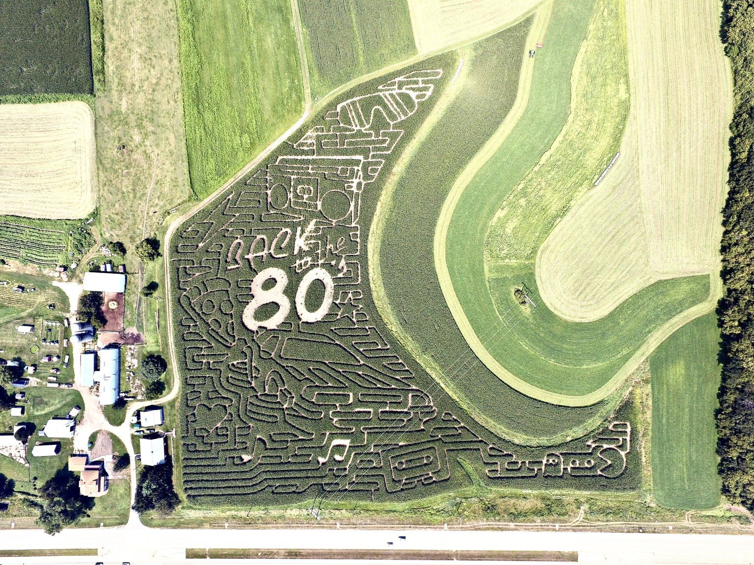 Hidden Trails Corn Maze | ExploreLaCrosse