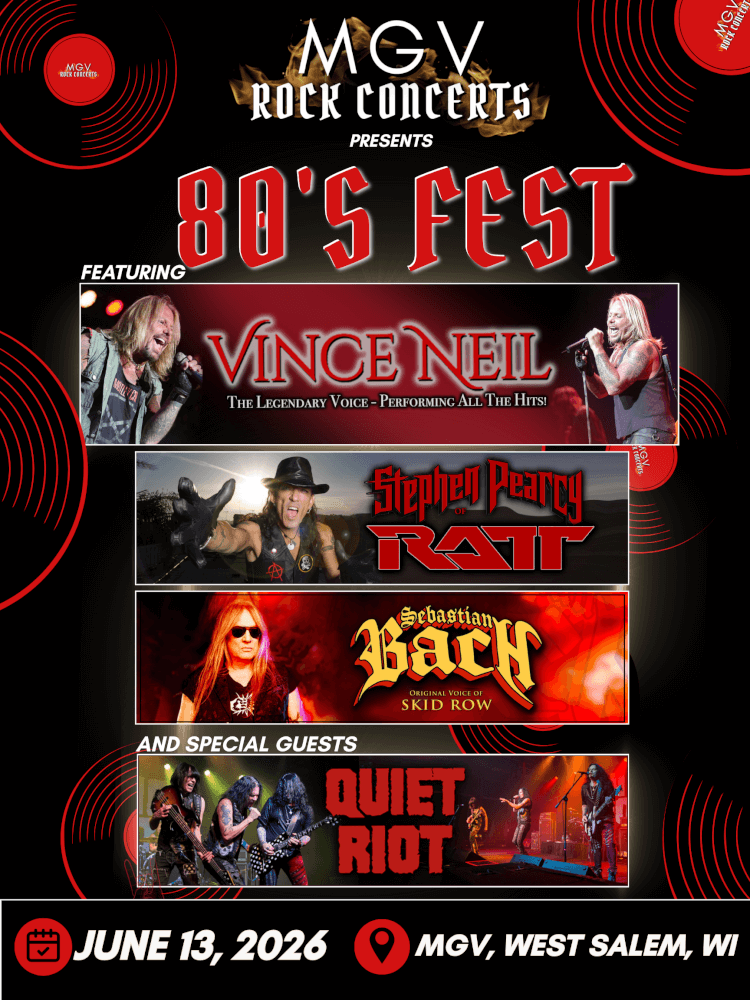 80's Fest featuring Vince Neil, Sebastian Bach, Stephan Pearcy, and ...